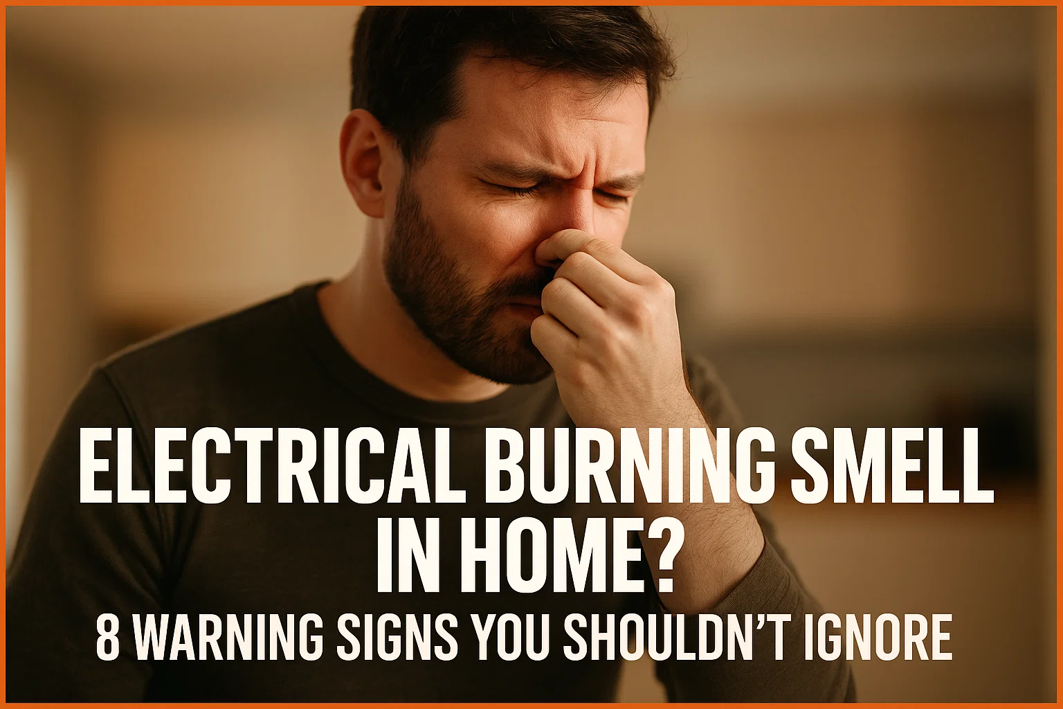 Electrical Burning Smell in Home? 8 Warning Signs You Shouldn’t Ignore